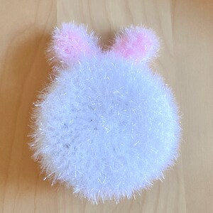 Dish Scrubbies Scrubber Scrubbie Scrubby Sponge Reusable Rabbit Bunny ...