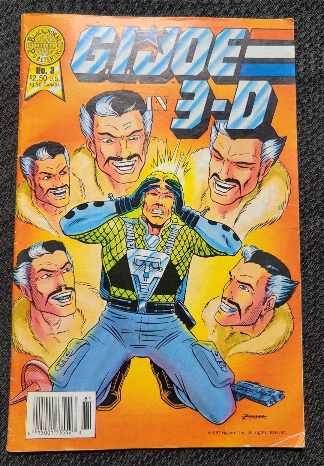 SUPER RARE 1980's Comicbook GI Joe in 3D 1st Print 3 - Etsy