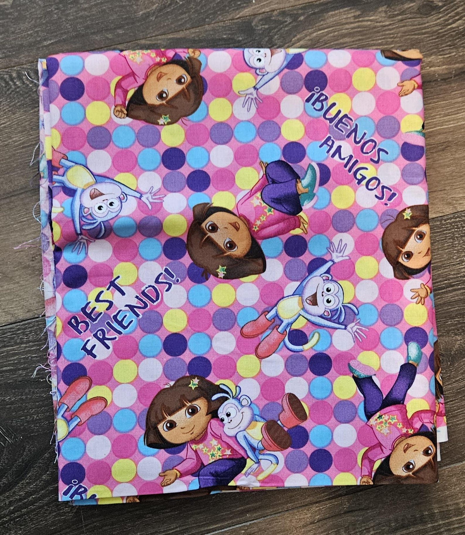 Dora the Explorer Fabric - Etsy