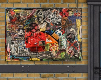 Graffiti Mixed Media - Etsy