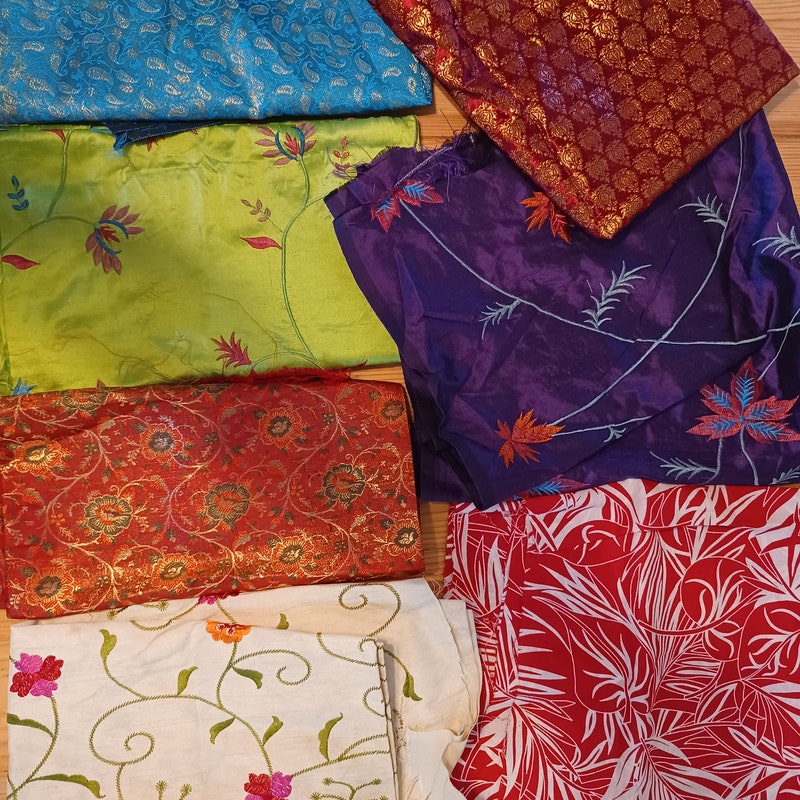 Jewel Tones Fabric - Etsy