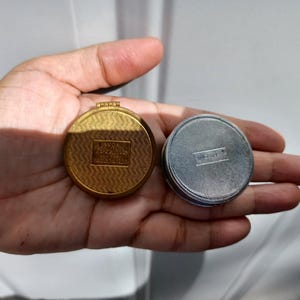 Vintage 1950s Mini Rouge Tins Compacts Collectible Blush Makeup Avon ...