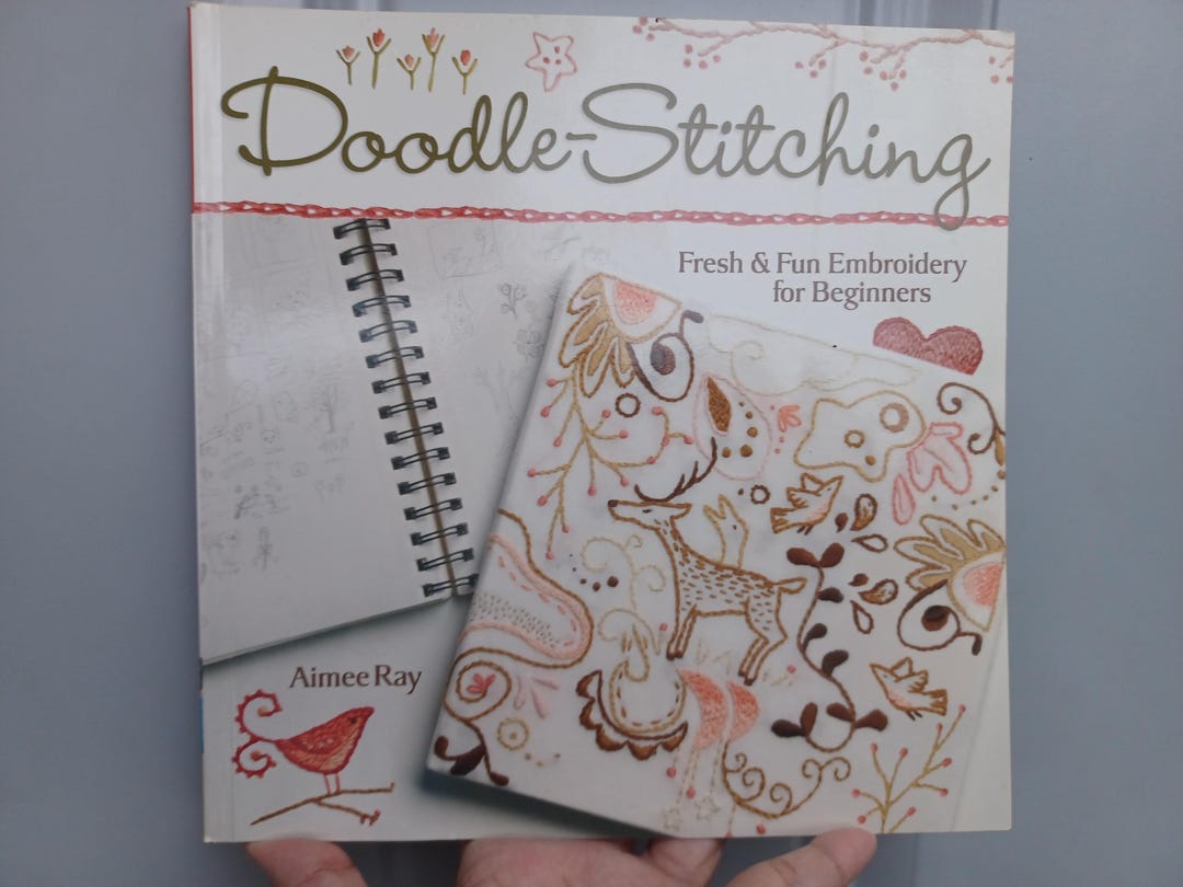 Doodle-stitching Embroidery How-to Book by Aimee Ray Cute Forest ...