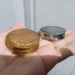 Vintage 1950s Mini Rouge Tins Compacts Collectible Blush Makeup Avon ...