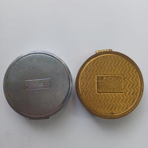 Vintage 1950s Mini Rouge Tins Compacts Collectible Blush Makeup Avon ...