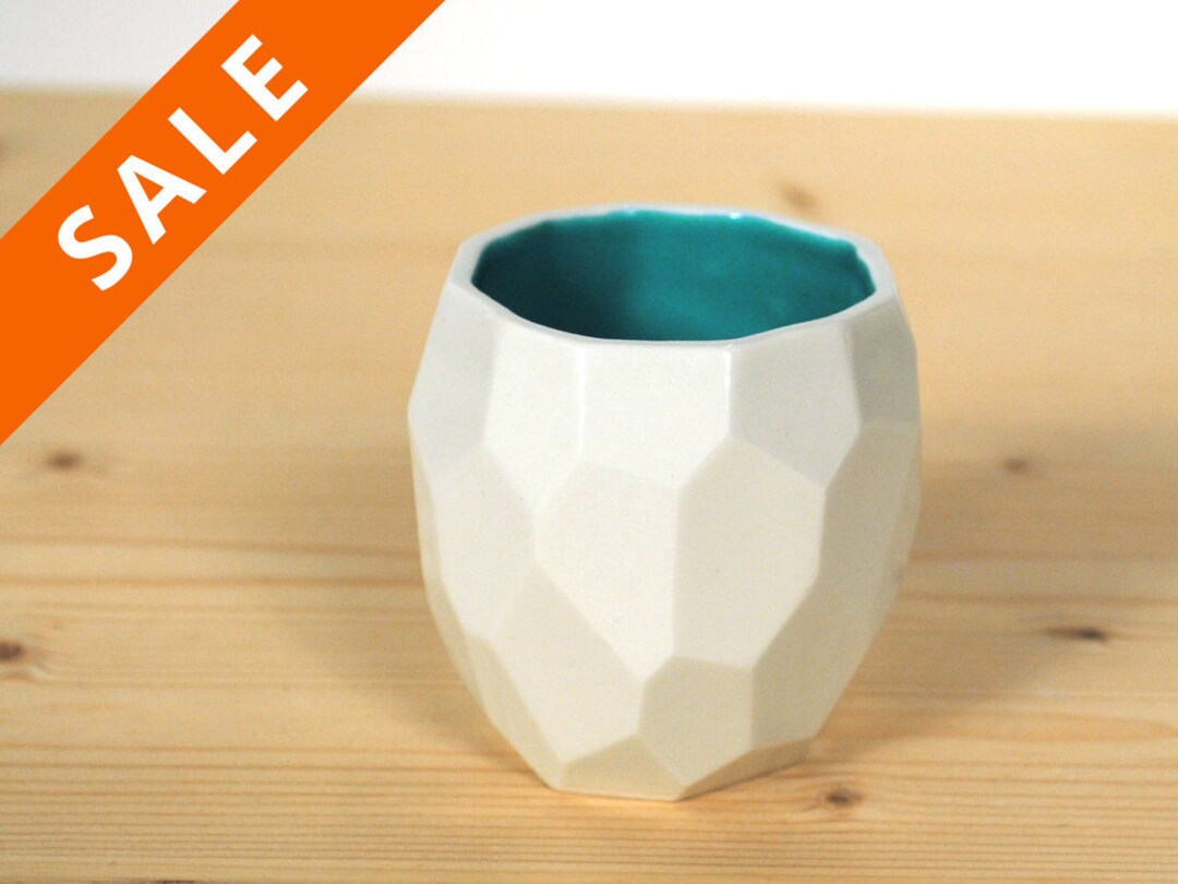 Modern Ceramic Espresso Cup - Handmade in Polygons Espresso - Poligon ...