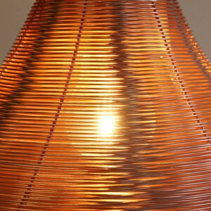 Copper Braided Lamp, Pendant See Through, Lamp Hanging Light, Kitchen ...