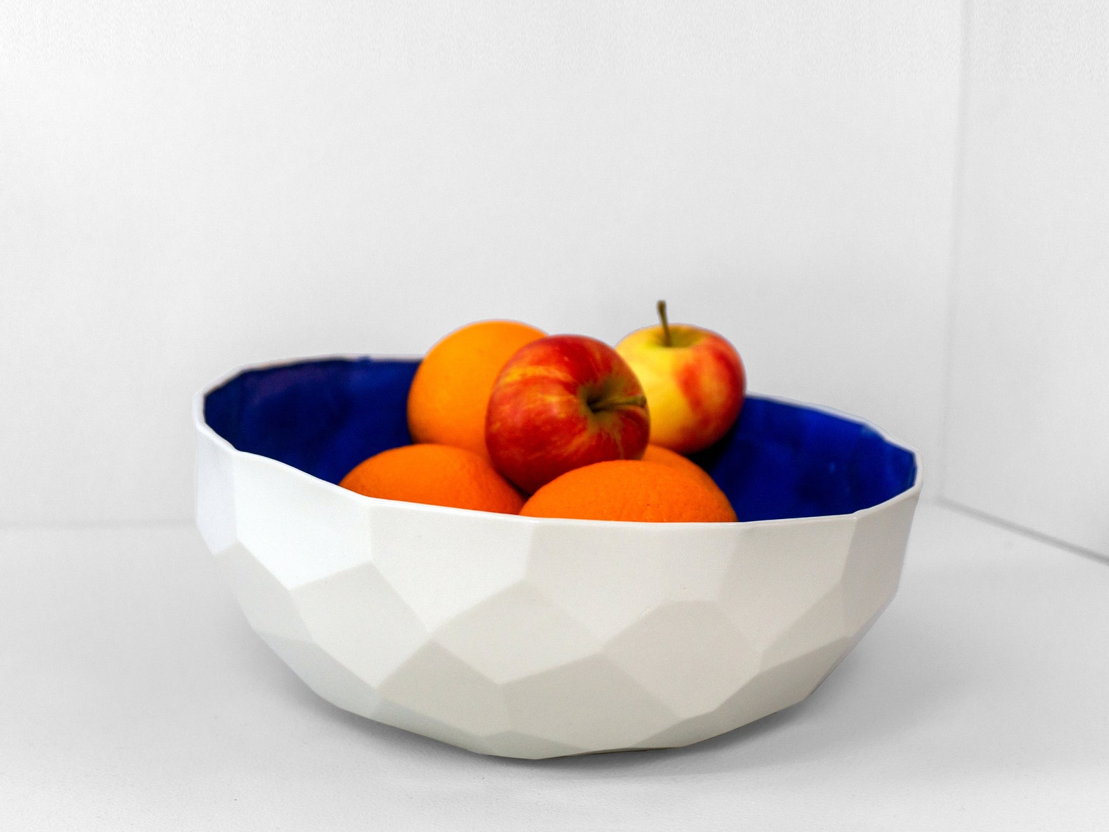 Modern Porcelain Fruit Bowl - Large Bowl for Fruit - Decoration Bowl ...
