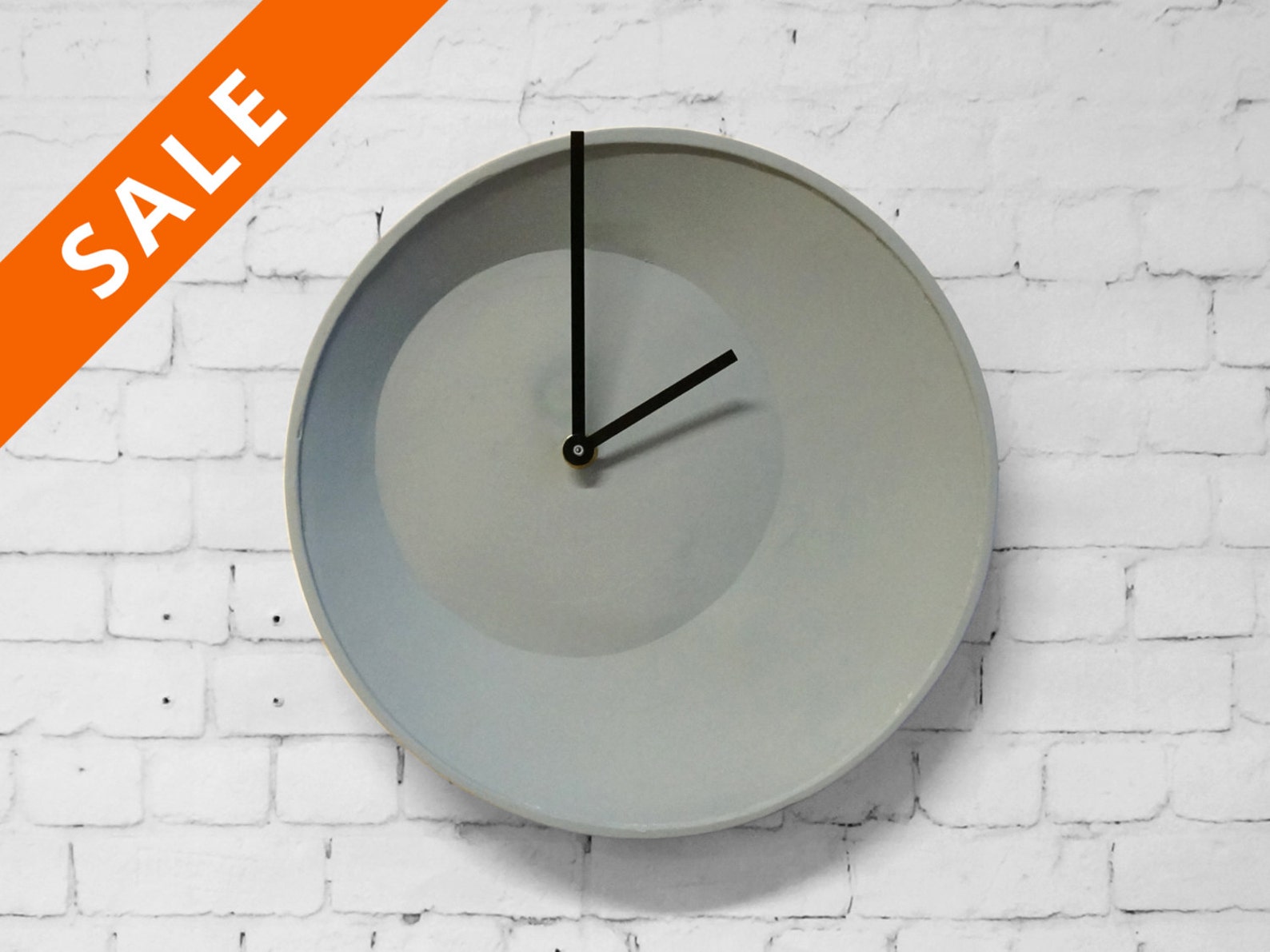 Off Center Clock, Wall Clock, Hanging Clock - Wall Clock, Kitchen Clock ...
