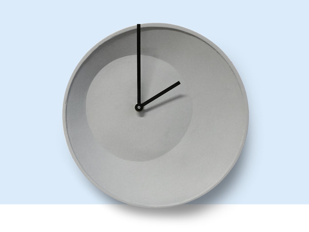 Off Center Clock, Wall Clock, Hanging Clock - Wall Clock, Kitchen Clock ...