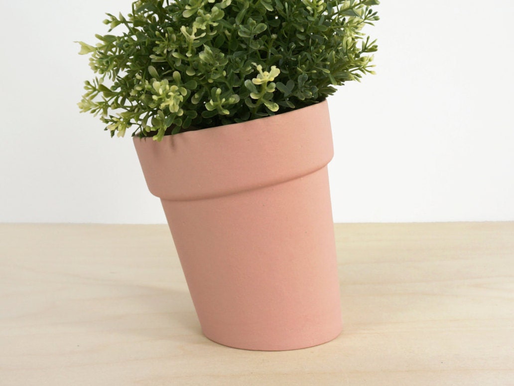 Distorted Planter Modern Skew Design Pot for Flower or Plant - Etsy
