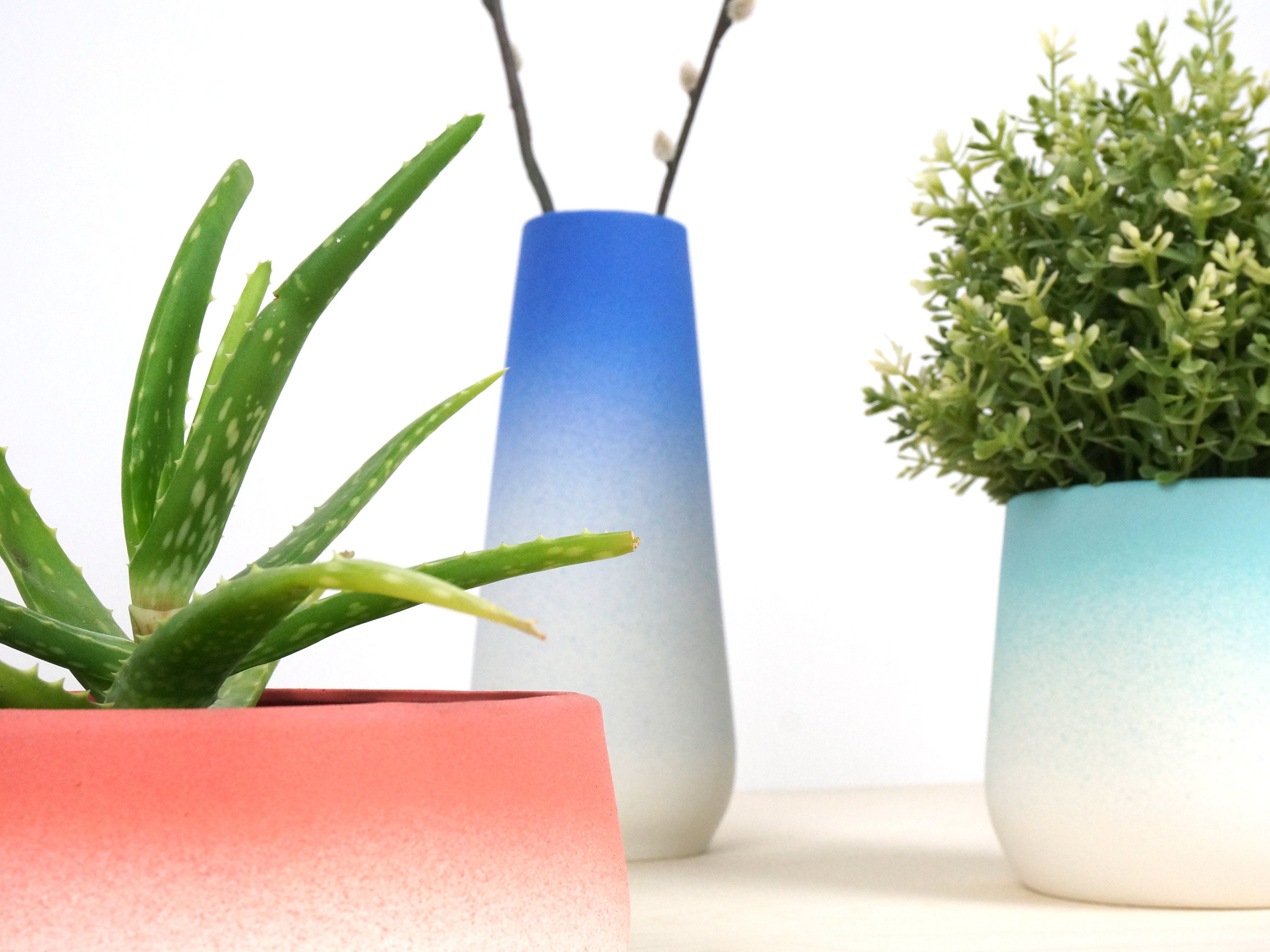 Flowertop, Rotating Planter, Modern Skew Design Pot for Flower or Plant ...