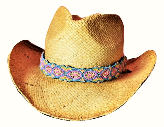 Colorful Hat Band Adjustble Hat Band Western Hat Band - Etsy