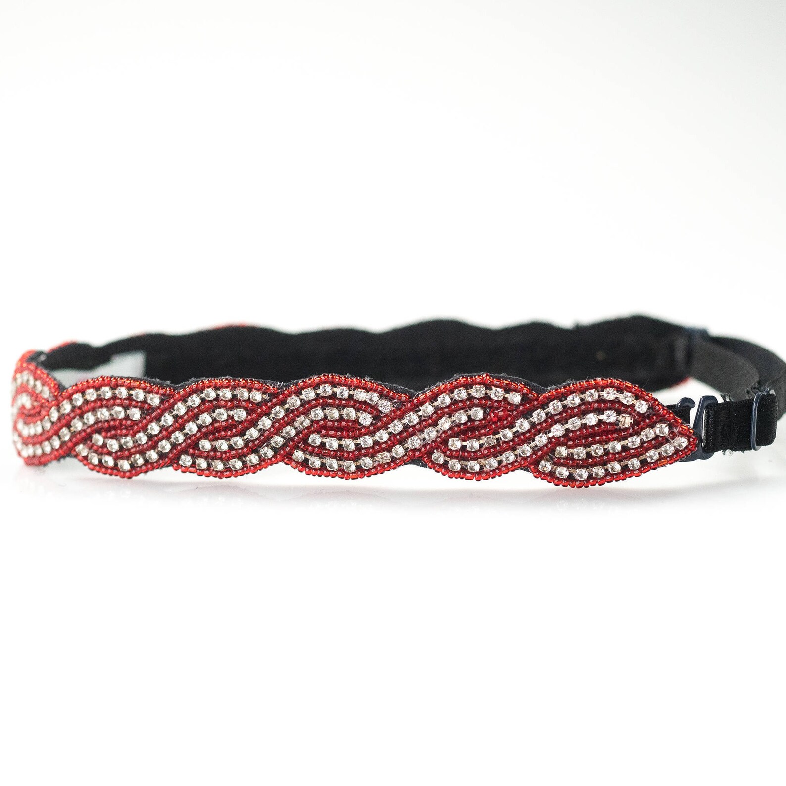 Red Hat Band Crystal Hat Band Adjustable Hat Band Cowboy - Etsy