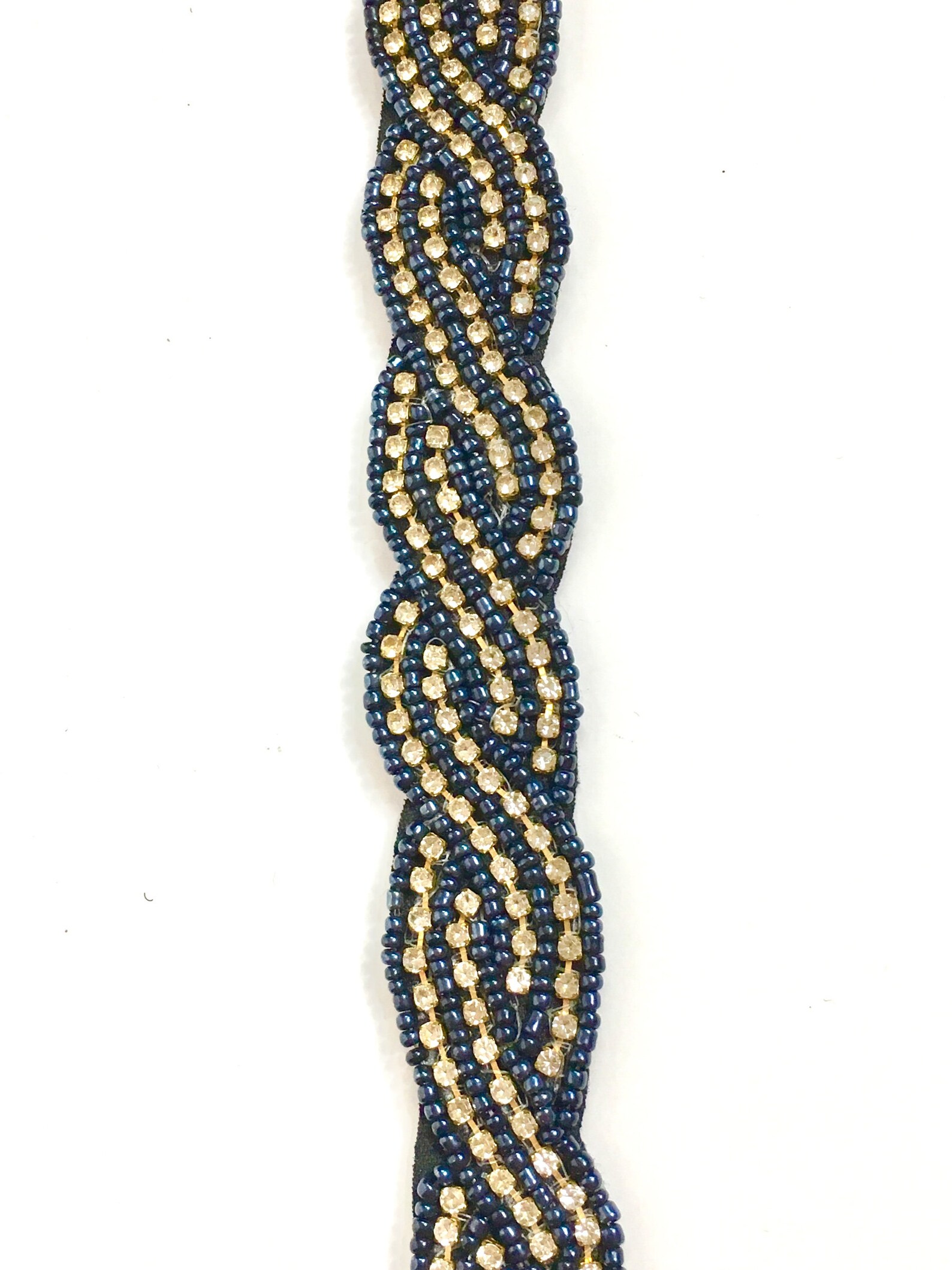 Navy Blue Hat Band Blue Hat Band Crystal Hat Band | Etsy