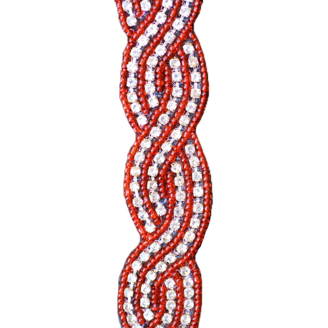 Red Hat Band Crystal Hat Band Adjustable Hat Band Cowboy | Etsy