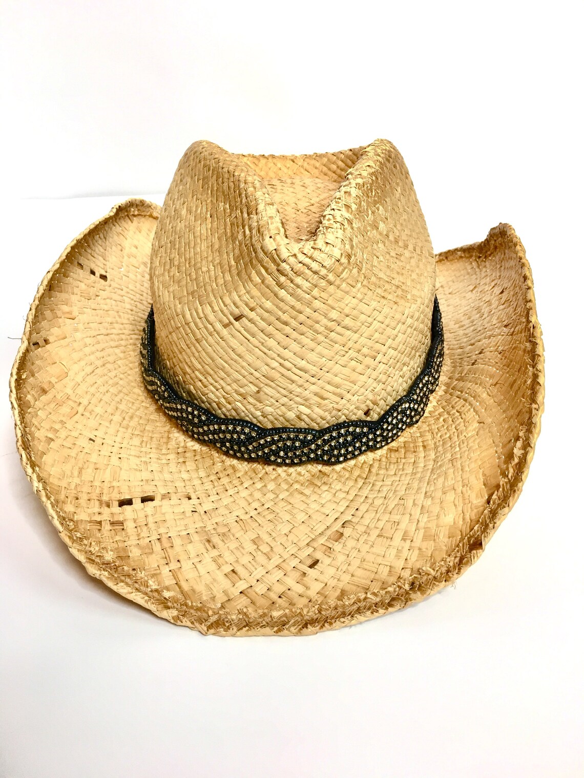 Navy Blue Hat Band Blue Hat Band Crystal Hat Band | Etsy