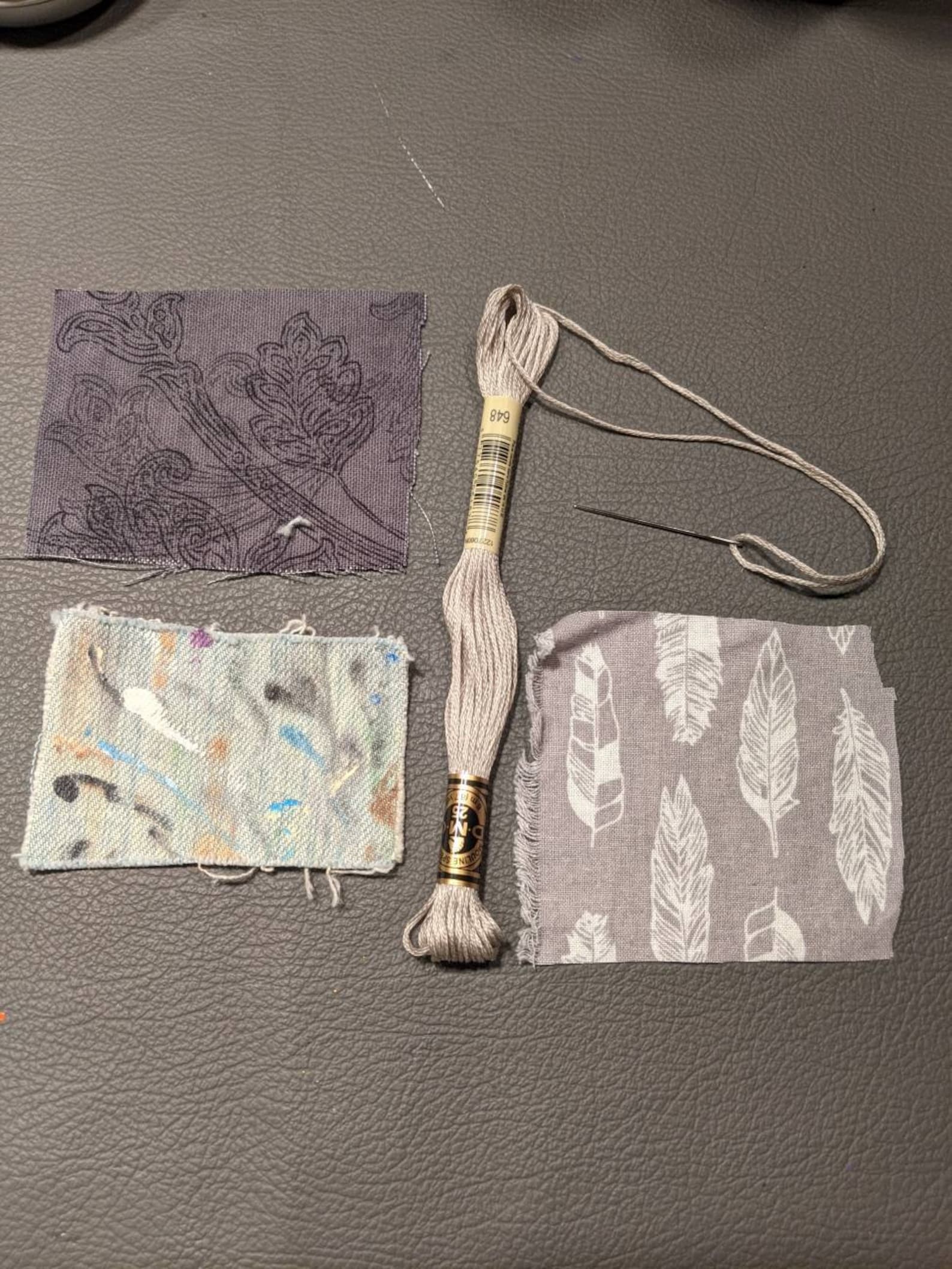 Handmade Patches Kit Thread and Needle - Etsy