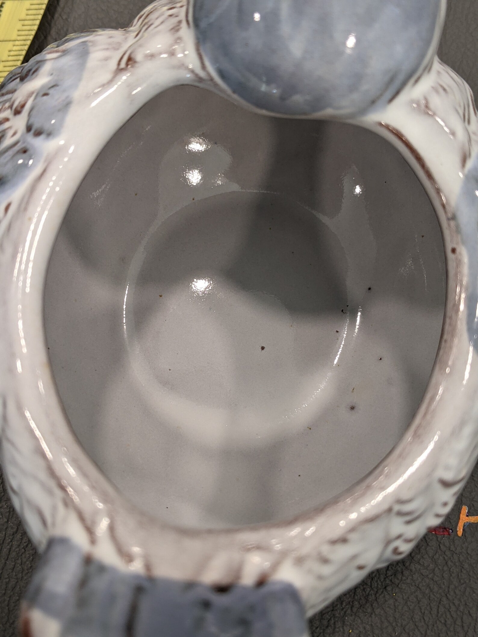 Vintage Ceramic Chubby Blue Bird Planter Container - Etsy