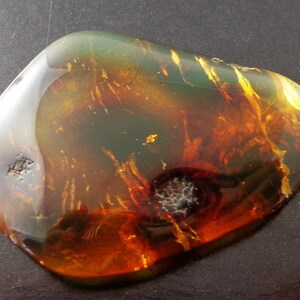 Good Red Green Mexican Amber Top Polished 12g - Etsy