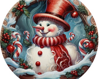 Winter Rose Snowman Sign Red and Black Snowman Christmas - Etsy