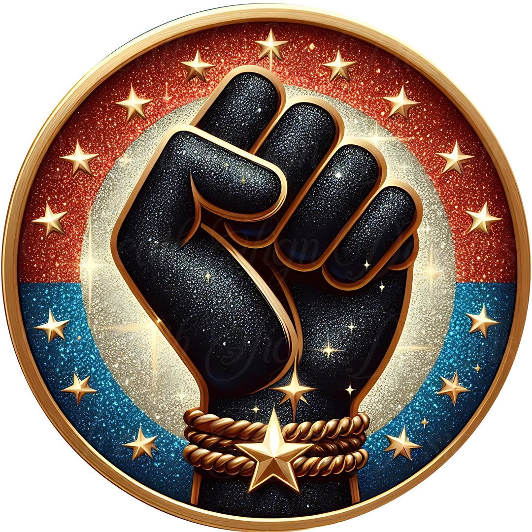 Round Sublimated Metal Wreath Sign, Juneteenth, 1865 Freedom Sign - Etsy