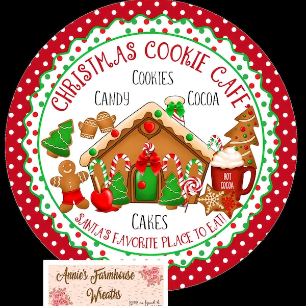 Gingerbread Wreath - Etsy