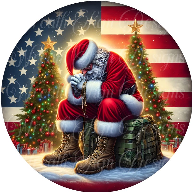 Military Santa Claus - Etsy