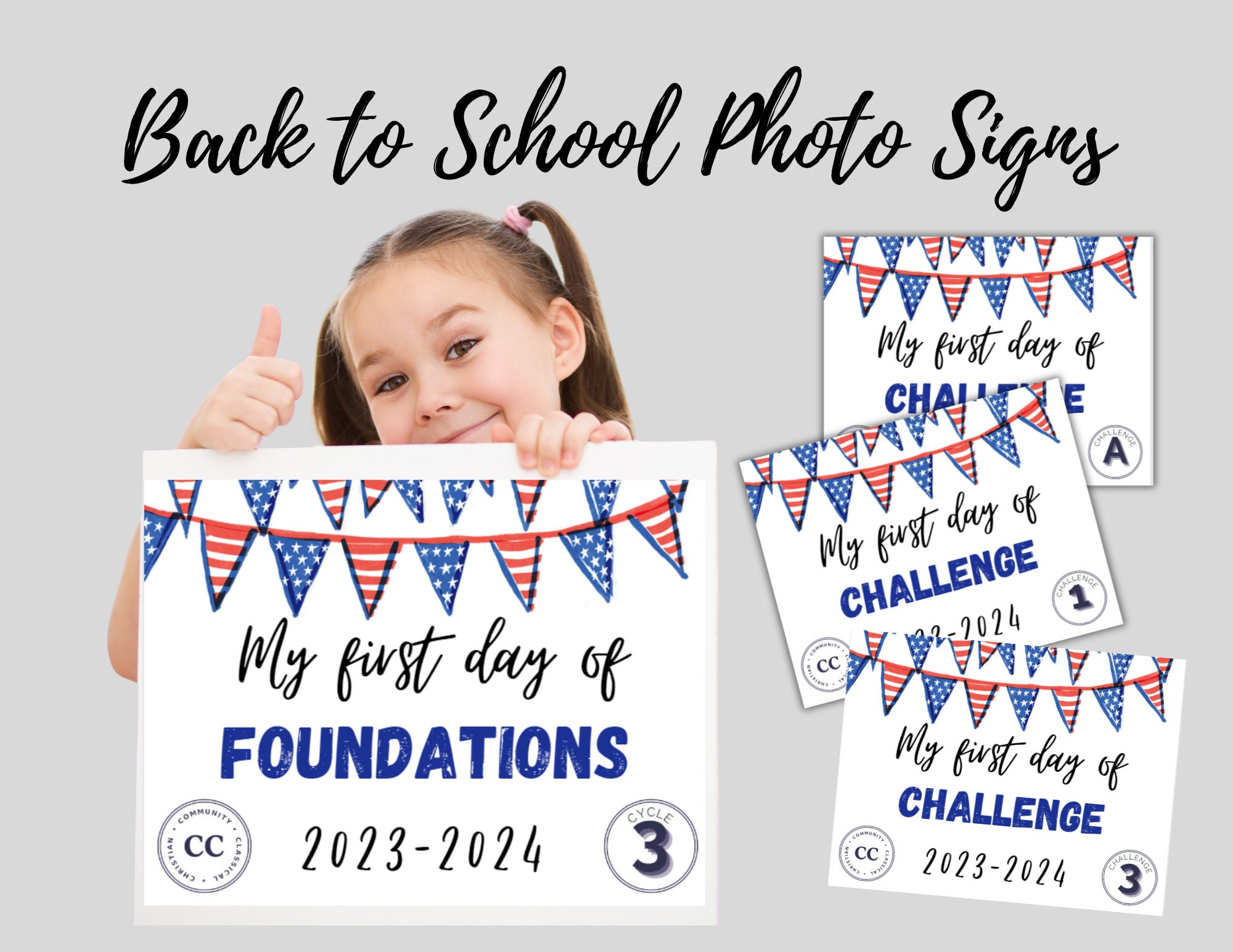 Back to School Photo Sign - Classical Conversations - Foundations ...