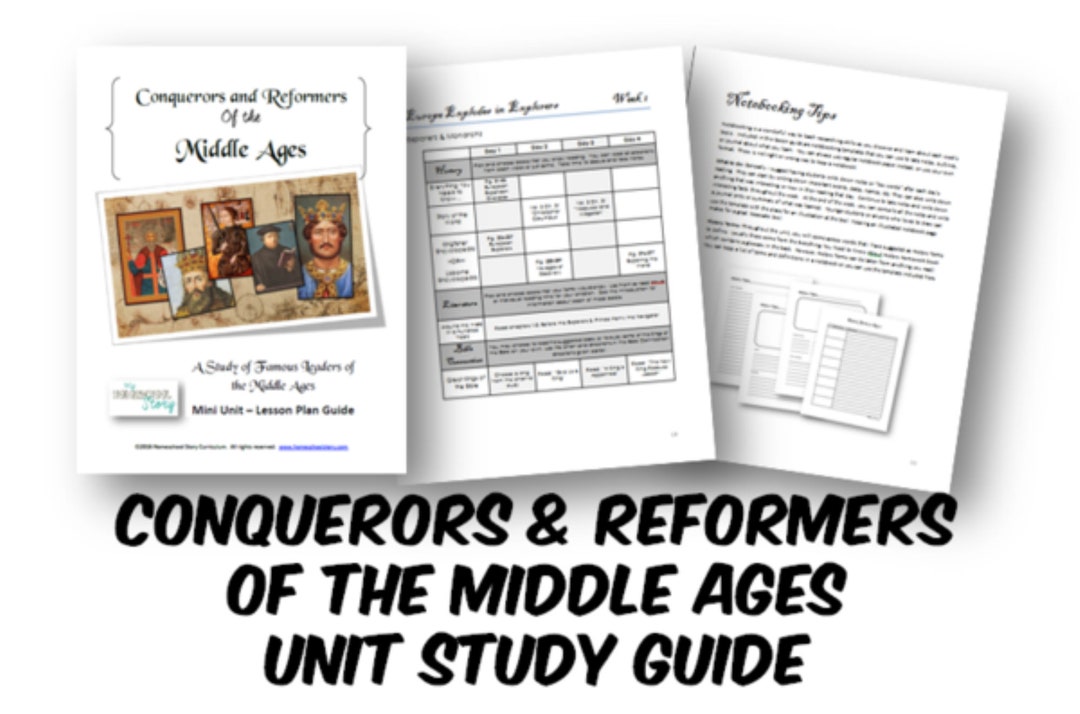 Middle Ages: Conquerors & Reformers - History Lesson Plans - 7 Weeks ...