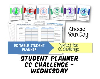 Challenge 2 Student Planner - Etsy