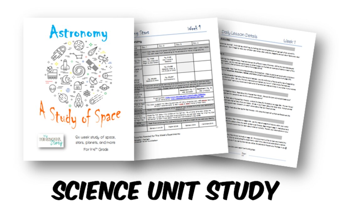 Astronomy: A Study of Space- CC Cycle 2 - Science Lesson Plans - 6 ...