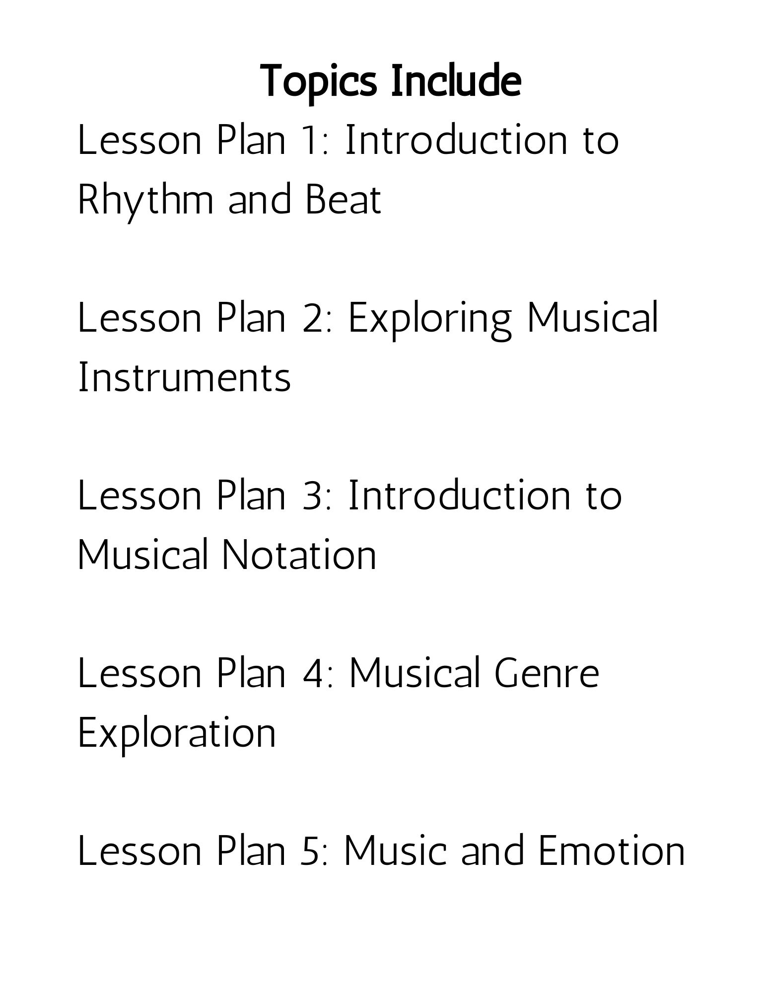 Printable Music Lessons for Homeschool Easy-to-use Curriculum - Etsy