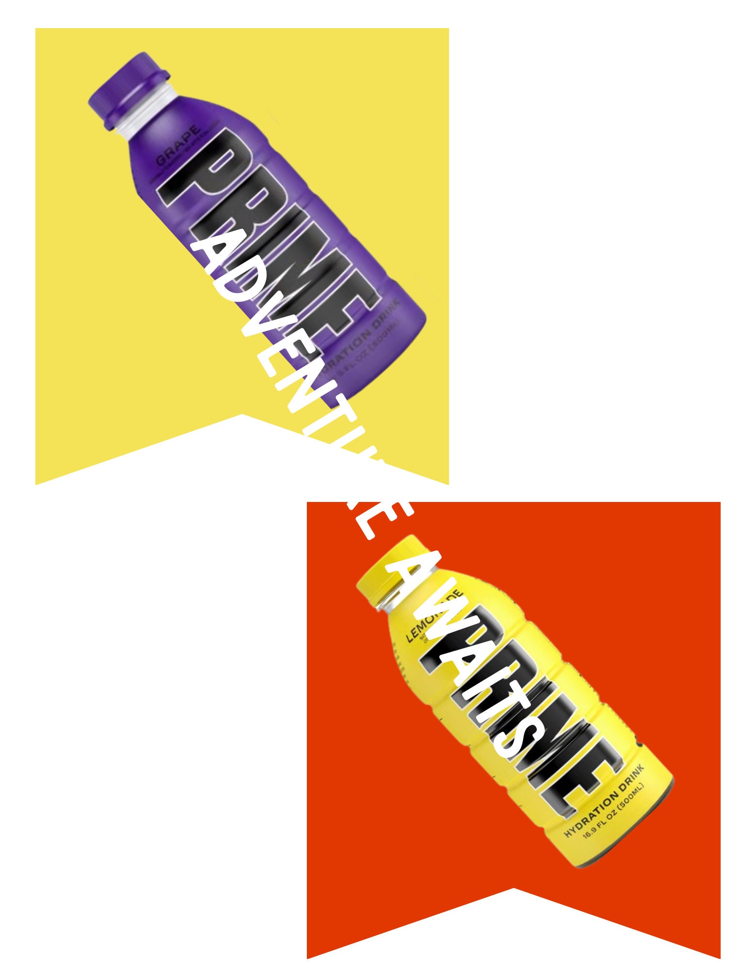 Prime Hydration Birthday Banner Celebrate Hydration and Happiness ...