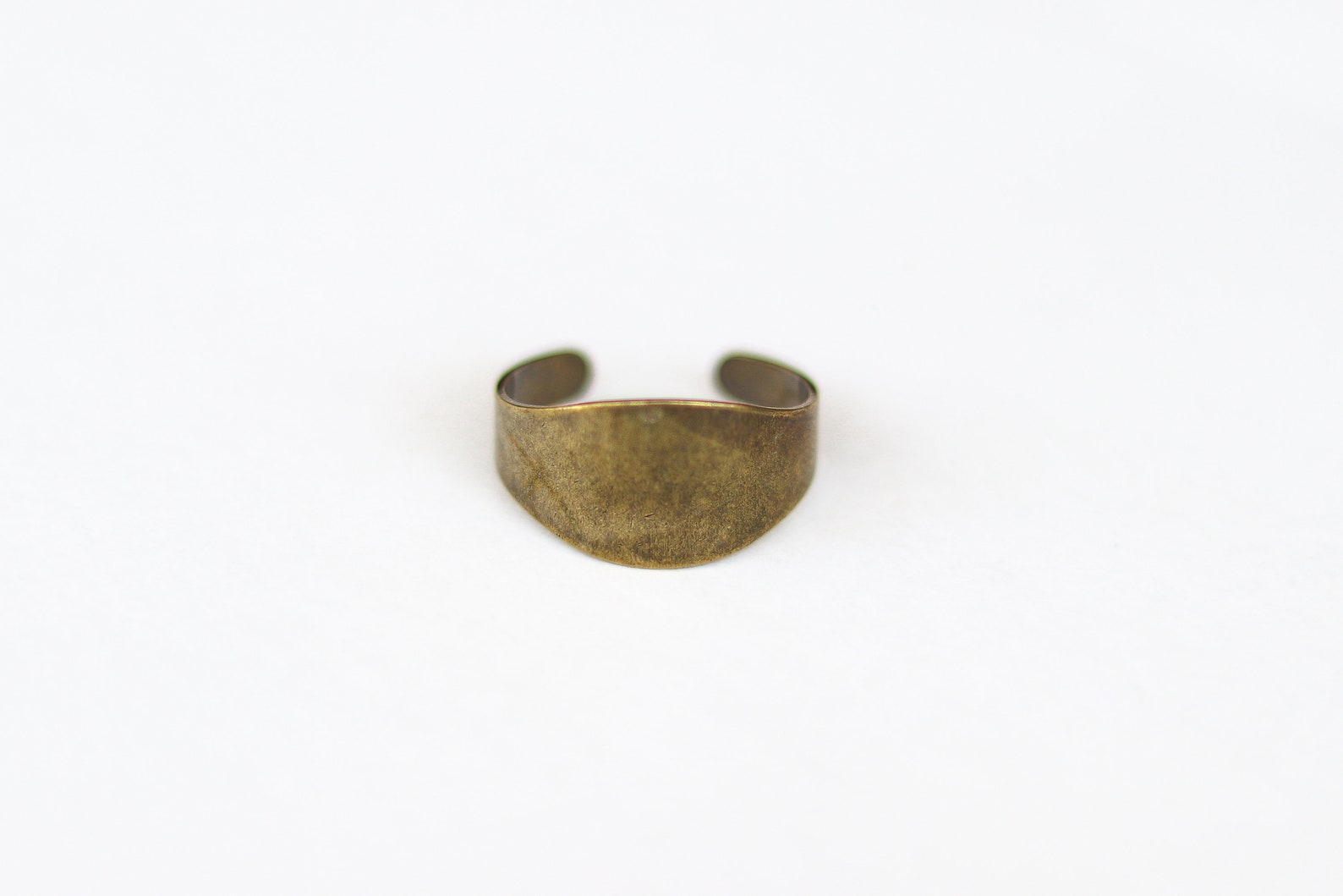 Ring for Men Bronze Plain Ring Men's Ring Boyfriend - Etsy