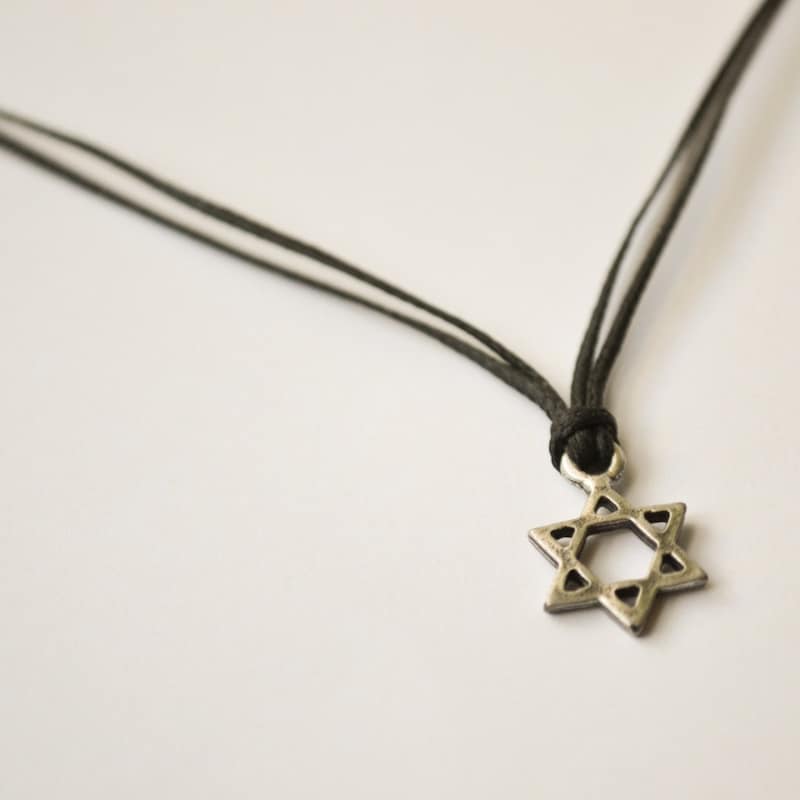 Jewish Cord Necklace - Etsy