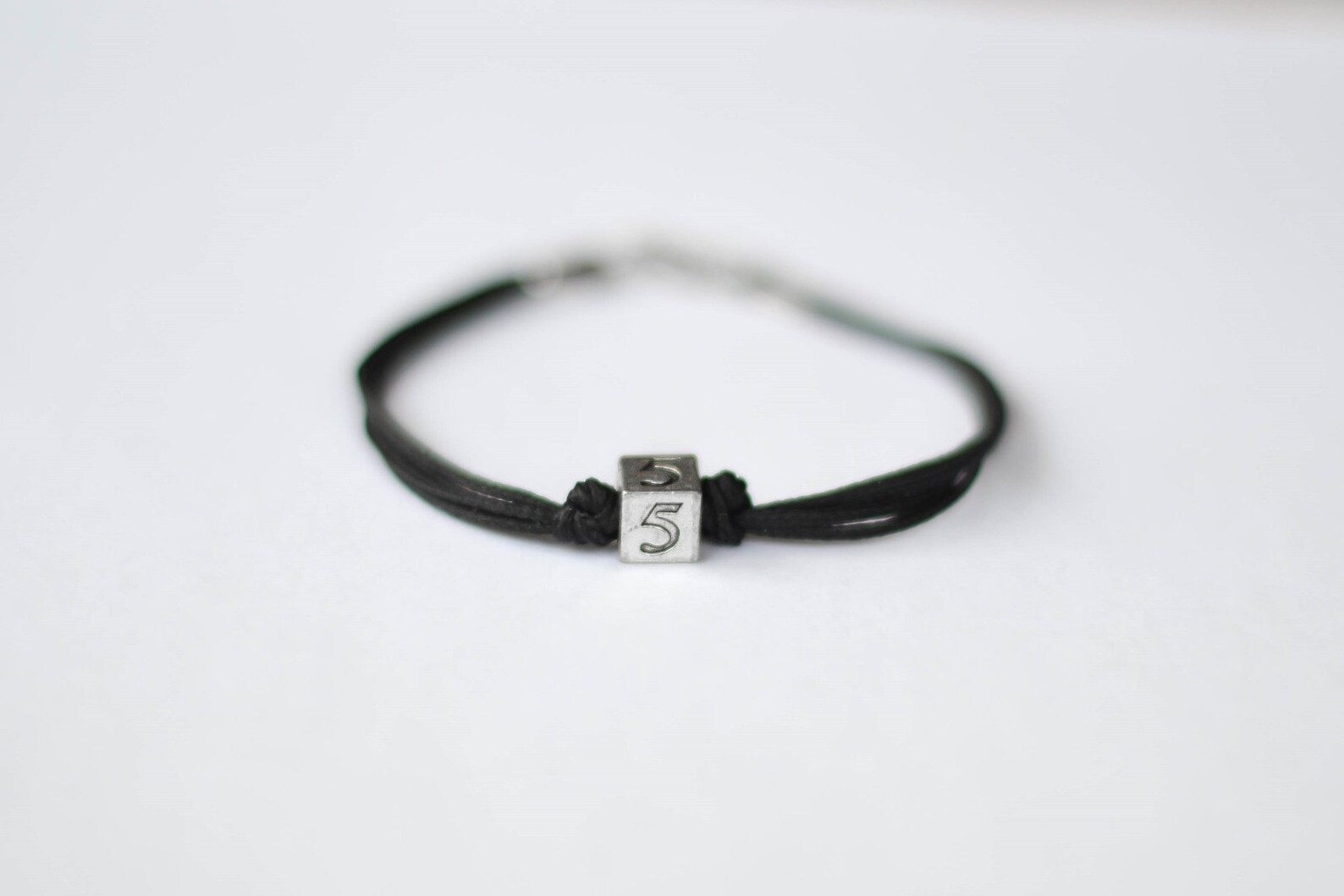 Number Bracelet Customised Men's Bracelet Silver Tone - Etsy