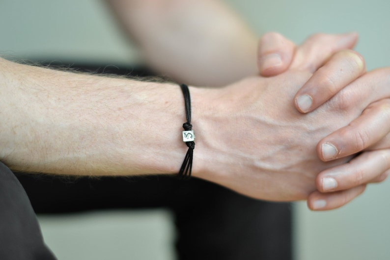 Number Bracelet Customised Men's Bracelet Silver Tone - Etsy