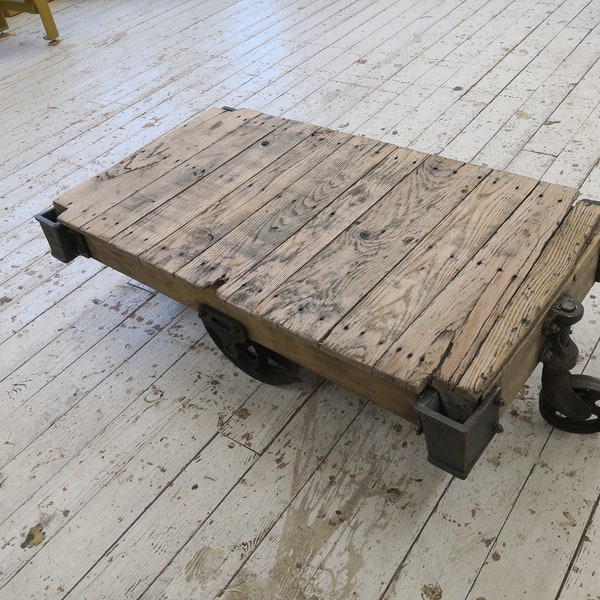 Cart Coffee Table - Etsy