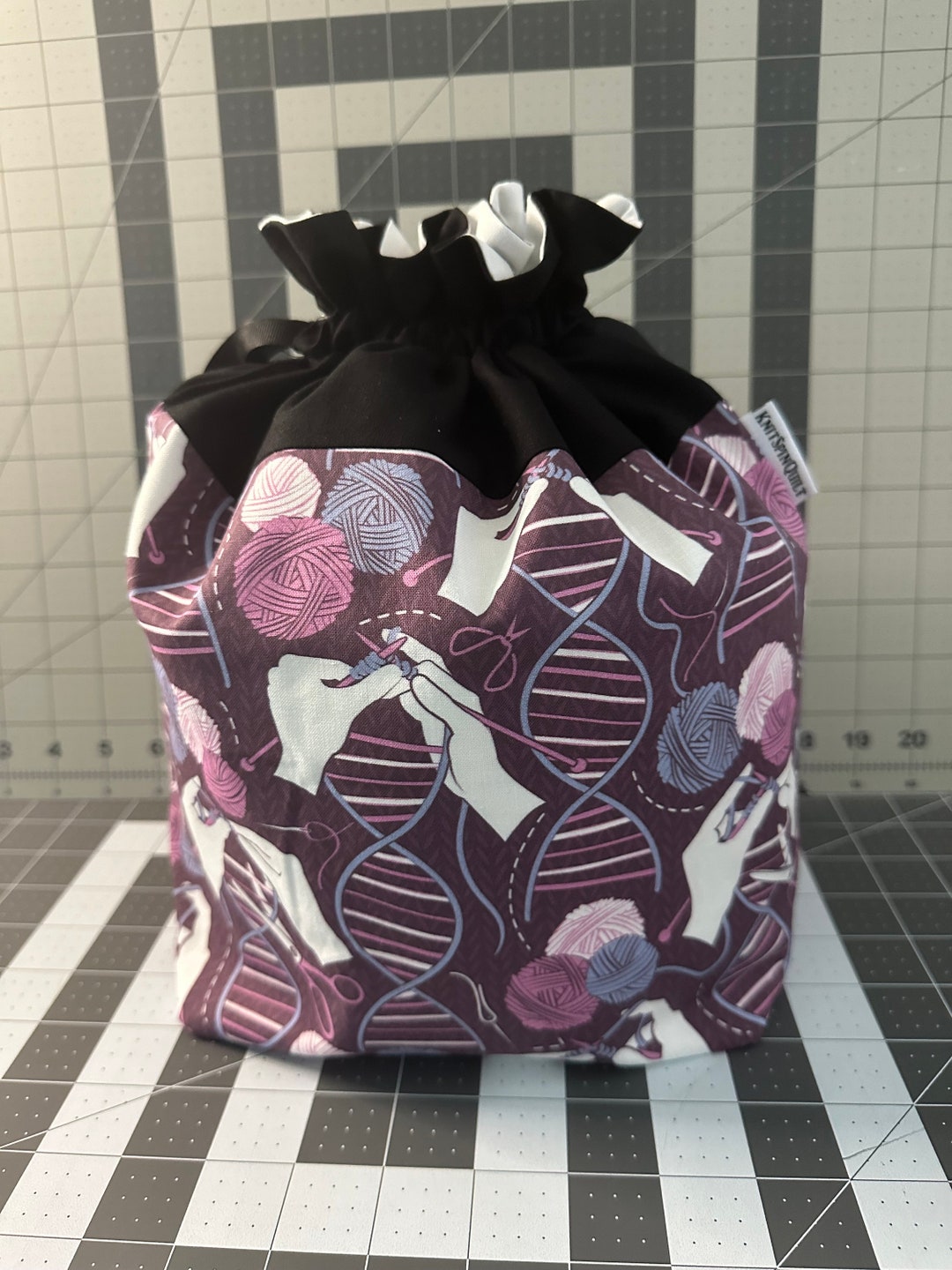 Knitting DNA Hands Print — Double Helix, Deoxyribonucleic Acid and Yarn ...