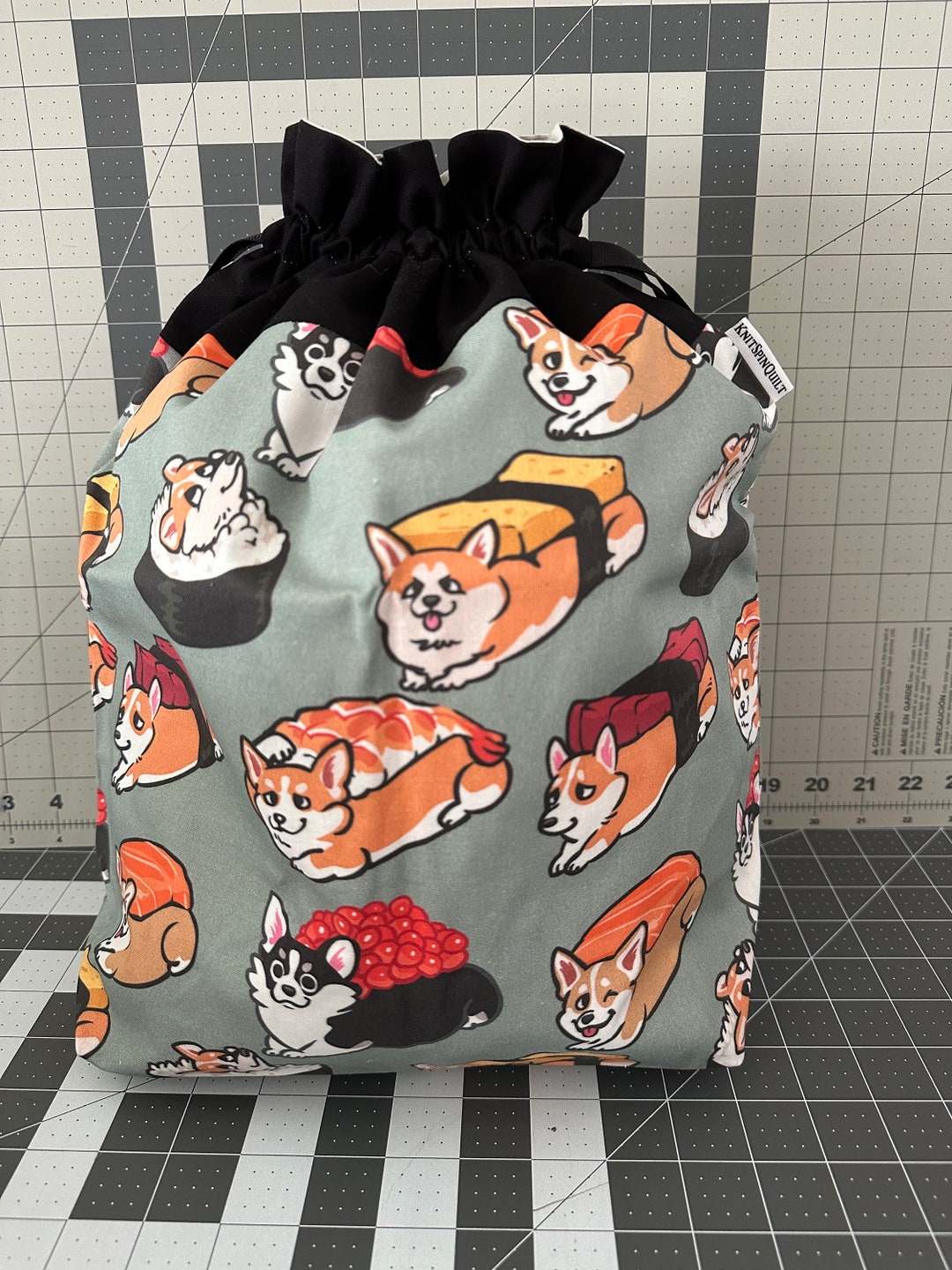 Sushi / Sashimi Corgis — Cute Animals, Dogs and Food Print — Sci-fi ...