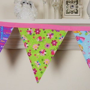 Girl's Decoration, Fairy Princess Banner, Girl's Bunting, Photo Prop ...