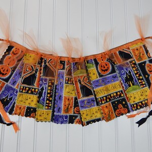 Halloween Decoration Banner, Black Cats, Pumpkins, Jack O'lanterns ...