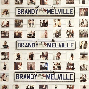 Brandy Melville Flag Sign – Authentic Store Sign Made by Official ...