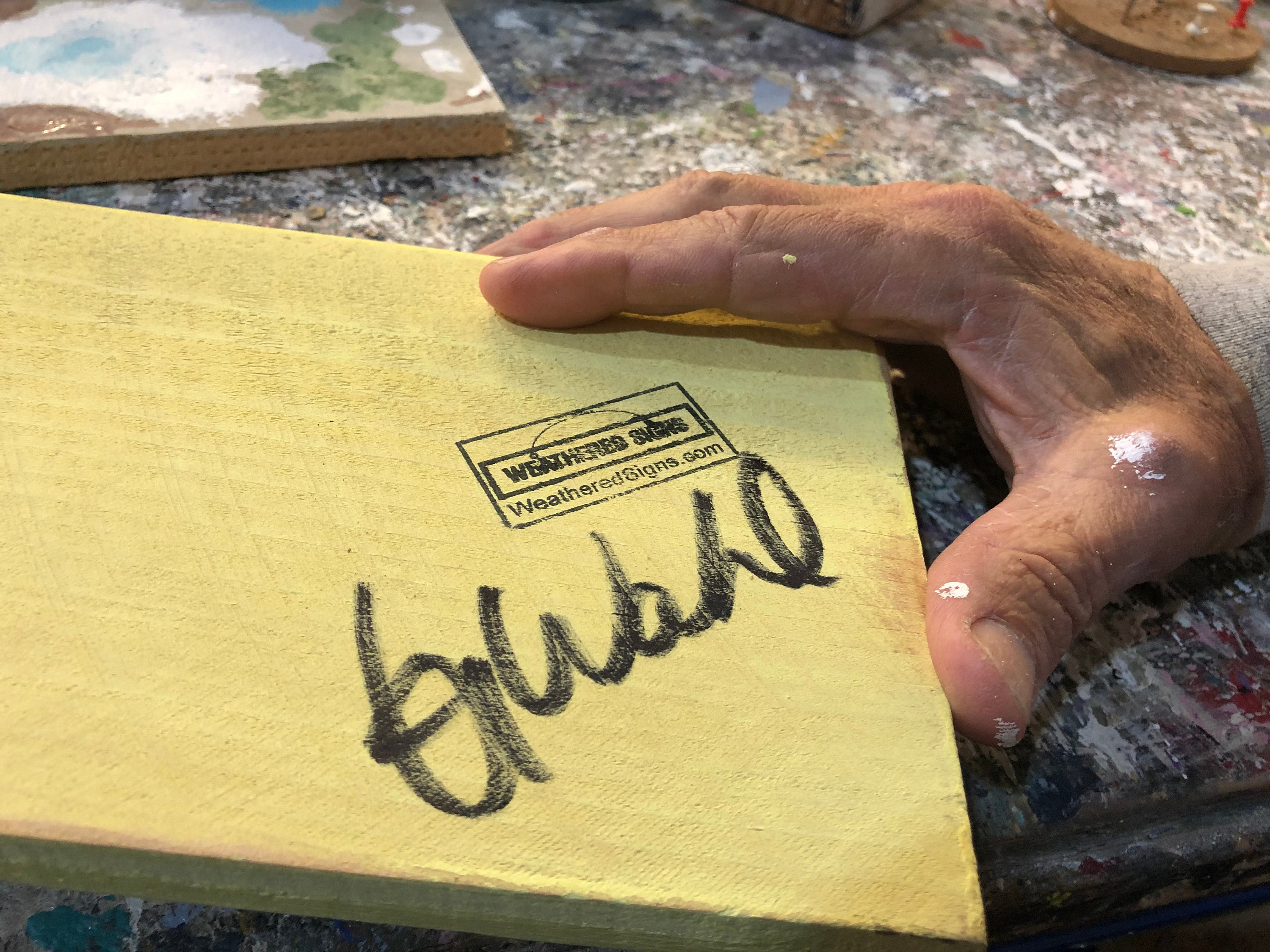 Joshua Tree Wood Sign Hand Made Custom National Park Wooden | Etsy