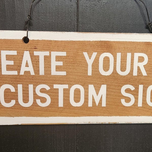 Painted Wood Signs - Etsy