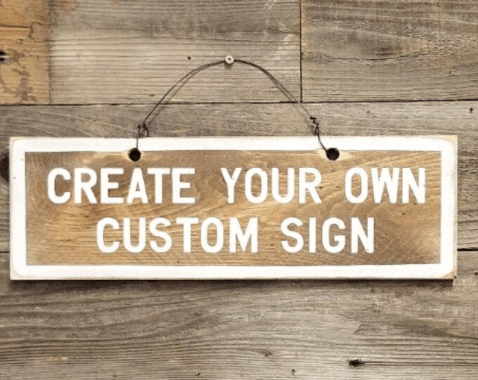 Hand Painted Wood Sign, Custom Last Name Sign, Wedding Decor, Gallery ...