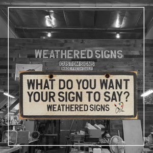 Personalized Wood Sign – Custom Painted Wooden Signs – Handcrafted ...