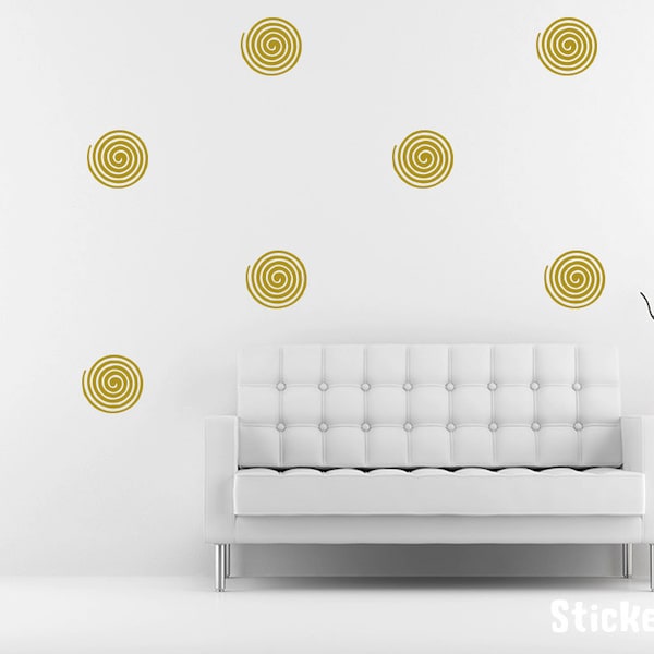 Swirl Decals - Etsy