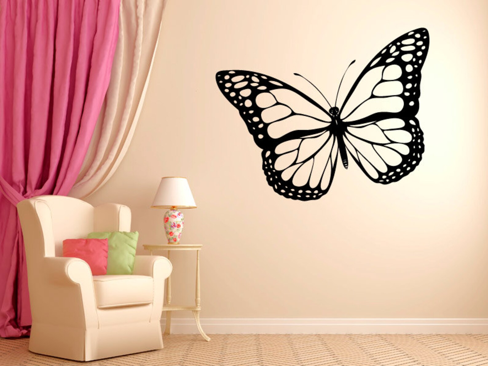 Exotic Butterfly Vinyl Wall Decal Graphics 29x48 - Etsy